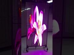 P3.91-P7.8 Indoor LED Grille Screen For Shopping Mall Wall Building Advertising Screen