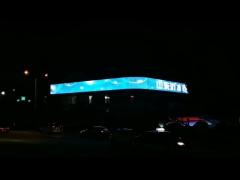 1m*1m LED Mesh Screen 70% Transparency Rate P50 Pixel Pitch LED Screen ODM OEM