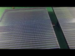 High Brightness LED Grille Screen Full Color 6000CD For Retail Store Wall Display