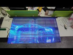 Mesh Grille  Screen High Brightness See Through RGB P2.6 Large Indoor Glass LED Screen