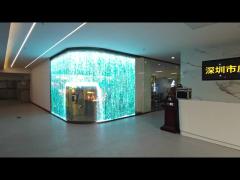 High Definition P8 LED Transparent Film Screen RGB DC5V for Indoor Video Wall With Easy Installation