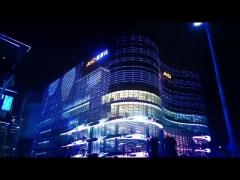 P100 LED Mesh Display Full Color RGB 12V IP67 Waterproof Flexible Outdoor LED Display