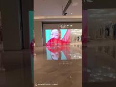 4000-4500cd 1000*1000mm P3.9 Brightness High Transparency LED Grille Panel for Indoor Advertising Screen