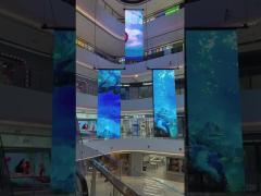 Customizable High Brightness 4000-4500cd P3.9 LED Grille Light Panel 500*1000mm Size 