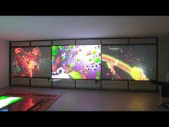 High Brightness LED Display Screen Ultra-Thin P4 DC5V Self-Adhesive Advertising Display Screen for G