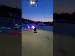 P50 Lightweight Drone Flying Led Screen LED Floating Display for Outdoor City Light Show Events Product Launch Stage Performance Public Advertising