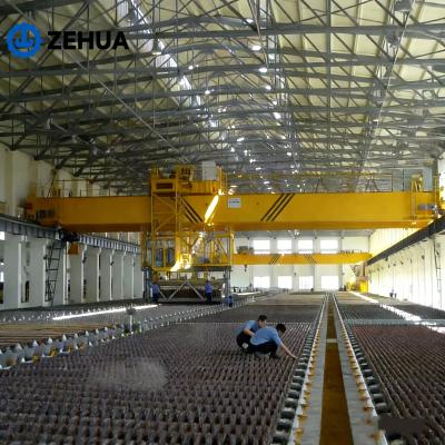 China Multifunctional Electrolytic Copper Overhead Crane Customized for Copper Smelting & Electrorefining for sale
