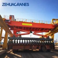 China High Technique Anode Carbon Stacking Overhead Cranes 20t 25t 30t 35t Customized Multi Function Cranes PLC Control for sale