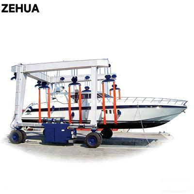 China Zehua Crane Shipyard 50 Ton Marine Sea Boat Yacht Crane for Shipyard for sale