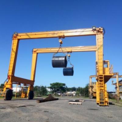 China Zehua RTG Crawler Tyre Motor Gantry Type Cnc Travo Gantry For Hilux 2025 Single Beam Mobile Gantry Crane for sale