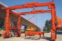 China RTG Type Rubber-Tyred Remote Control Mobile Gantry Crane With EAC Certificate for sale