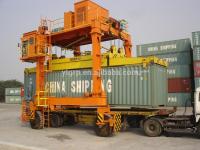 China RTG Type Rubber-Tyred Remote Control Mobile Gantry Crane With EAC Certificate for sale