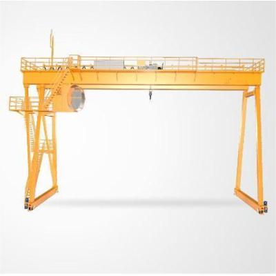 China 5/10/20/32/50/100 Ton European Double Girder Gantry Crane with Wireless Remote Control for sale