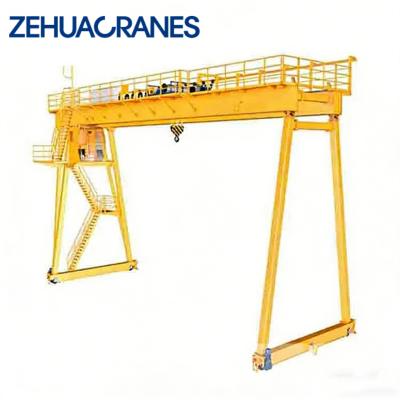 China Zehua Customized European Double Girder Gantry Crane Heavy Duty Lifting Equipment for Construction Warehouse Port for sale
