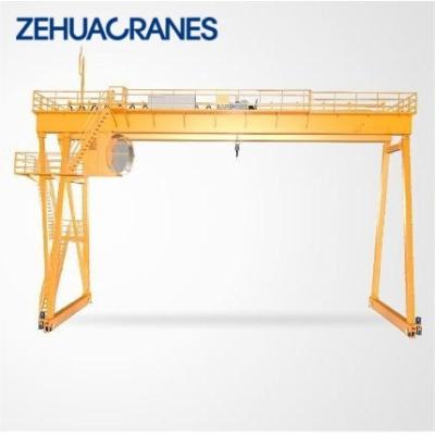 China European Double Girder Gantry Crane 10-100 Ton Heavy Duty Outdoor Rail Mounted Gantry Crane for Yard Port Construction for sale