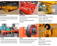 China European Type Single Girder Overhead Crane for sale