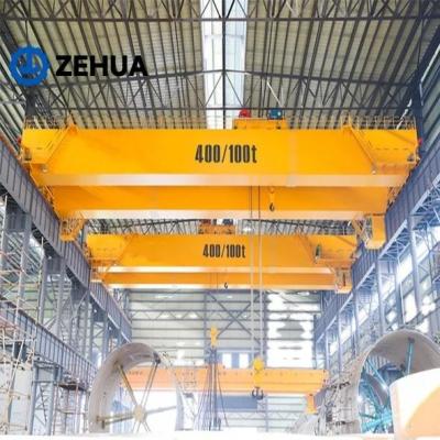 China New Design European Double Girder Overhead Crane 10-30 Ton PLC-controlled Gear-driven Motor Engine Powered High Efficiency for sale