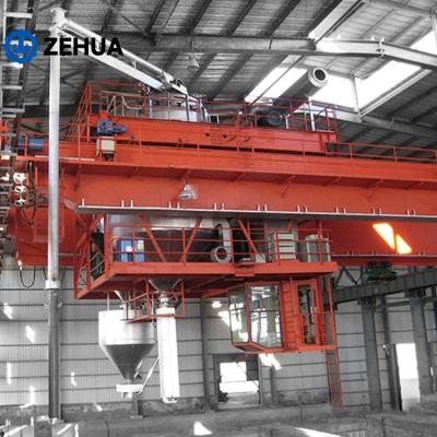 China Zehua Crane Overhead Crane Spare Parts Motor Driven Overhead Crane 5 Ton for sale