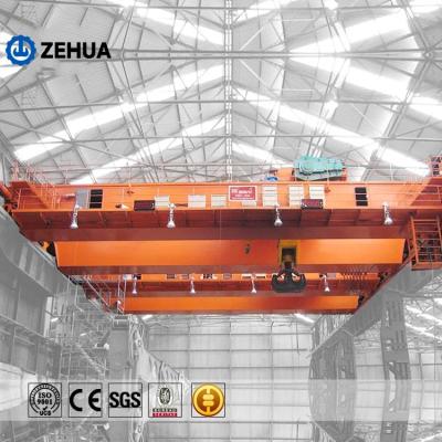 China Zehua Crane Overhead Crane Sliding Wire 30 Ton Overhead Travelling Crane Price for sale