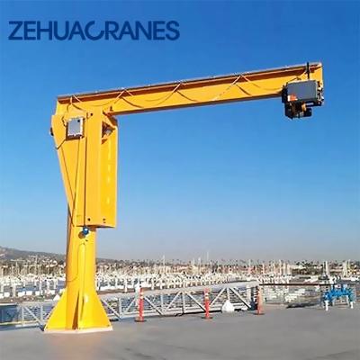 China Top Quality Electric Column-Mounted Jib Crane 360-Degree Slewing Cantilever Crane with Customized Arm Length for sale