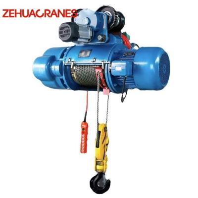 China Electric Wire Rope Hoist Heavy Duty Lifting Equipment for Overhead Cranes Industrial Material Handling for sale