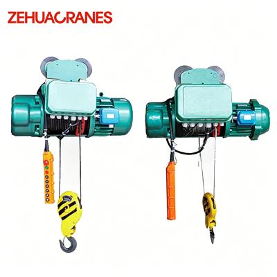 China High Quality Electric CD MD Model Wire Rope Lifting Hoist for Construction 1-20 Ton Capacity Remote Control IP55 Protection for sale