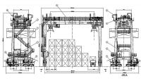 China RTG Crane for Container Handling | Rubber Tyred Gantry for sale