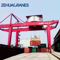 China High Efficiency RMG Crane for Automated Container Yard Handling for sale