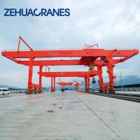 China Rail Mounted Gantry Crane RMG for Container Yard Operations for sale