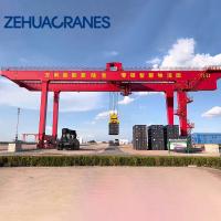 China Rail Mounted Gantry Crane RMG for Container Yard Operations for sale