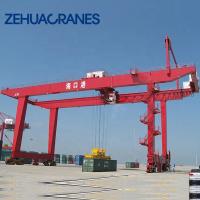 China Rail Mounted Gantry Crane RMG for Container Yard Operations for sale