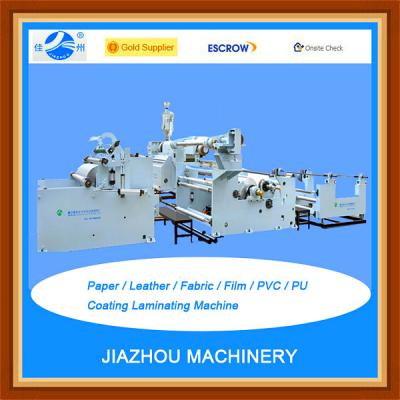 China Paper / Leather / Fabric / Film / PVC / PU Coating Laminating Machine for sale