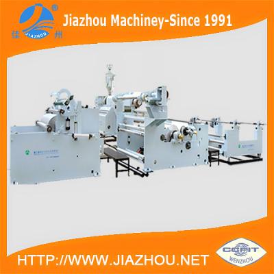 China New Design One Side Single Screw T Die Automatic Heating Coating Extrusion Machine Line for sale