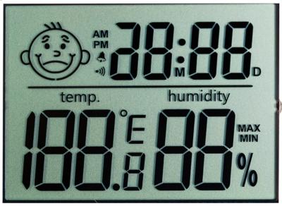 Cina ODM 63*48mm TN LCD Display Electronic Calendar Twisted Nematic Panel in vendita