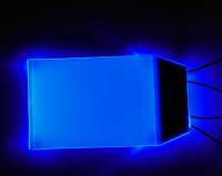 China Custom LED Backlight Module 7 Segment LCD Display Blue 5V 3.3V High Brightness for sale
