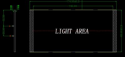 China HTN 7 Segment LCD Display Instrumentation LCD Module HTN LCD Display for sale