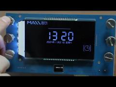 SGS 6 O'Clock  7 Segment STN LCD Display Touch Screen  LCD Display