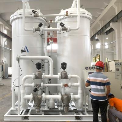 Cina Generatore di azoto da 5°C a 50°C per scopi industriali Componenti principali Compressore d'aria in vendita