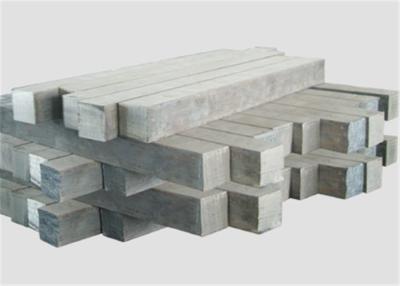 China ASTM 201 202 Stainless Steel Square Bar , 5mm - 250mm Side Length for sale