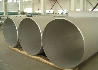 China Polished Finish Stainless Steel Welded Pipe DIN EN 321 , 100mm OD for sale