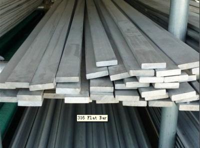 China 304 316L Industrial Stainless Steel Flat Bars Hot Formed , 3mm - 12mm Thickness for sale