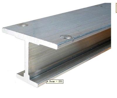 China Annealed 201 301 304 309S stainless steel H channel beam welded bars Size 630 × 178 × 15mm for sale