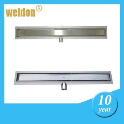 China Long Stainless Steel Shower Drain Ultimate Linear Floor Drain for bathroom floor for sale