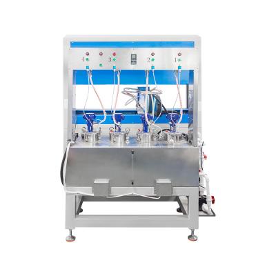 China Auto Chocolate Decorating Machine Flowing Liquid Candy Syrup Jam Laminating Machine for sale