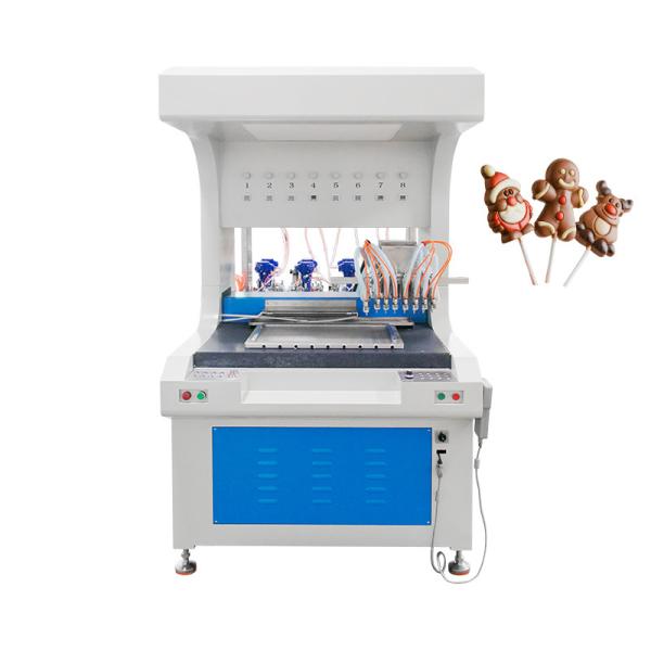 Quality Automatic 8 Colors Chocolate Filling Machine Desserts Decorating Machine for for sale