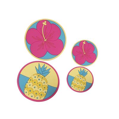 China 6 - 9 Pin Soft PVC Silicone Dispensing Machine Automatic For Tea Coaster Anti Slip Mat for sale