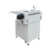 China White Solid Silicone Cutting Machine 220V with 520mm Width and 4000-7000freq/h Speed for Garment Manufacturing for sale