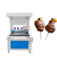 China Automatic 8 Colors Cake Biscuit Decorating Machine Candy Chocolate Dripping Machine 110V for sale