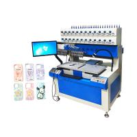 China Rubber Patch Making Machine PVC Logo Patch Machine 24 Colors with Computer for sale