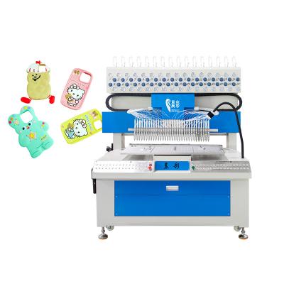 Китай Автоматическая машина для капель жидкого ПВХ резины 32 цвета продается